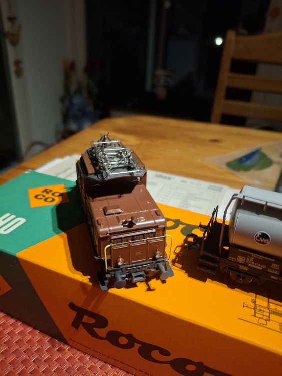Roco HO Ee 3/3 mit Kesselwagen, Top Zustand, Rarität! (Neu (gemäss ...