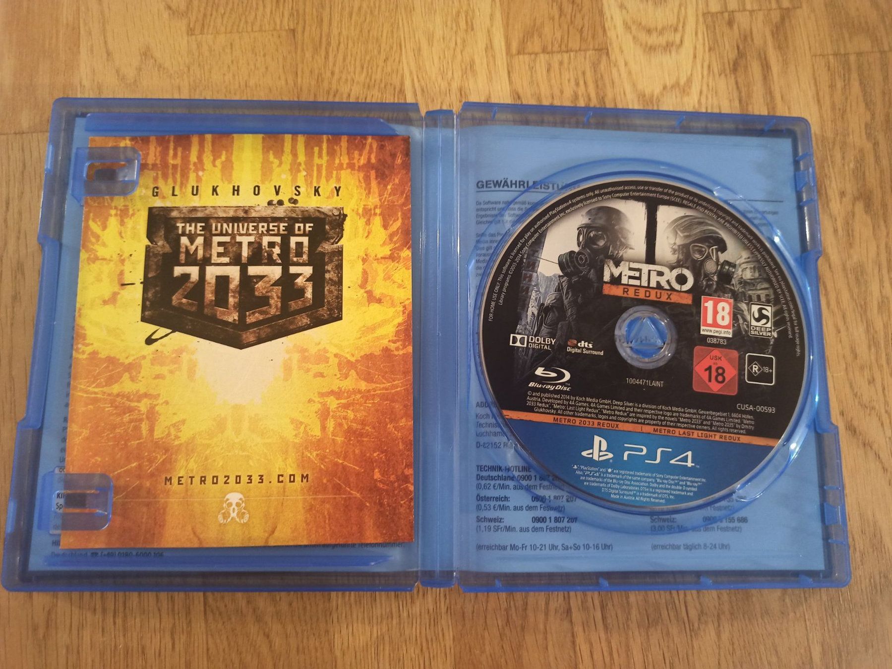 📀🎮📀Metro Redux - Metro Last Light Redux PS4 / PS5📀🎮📀 (Gebraucht) in ...