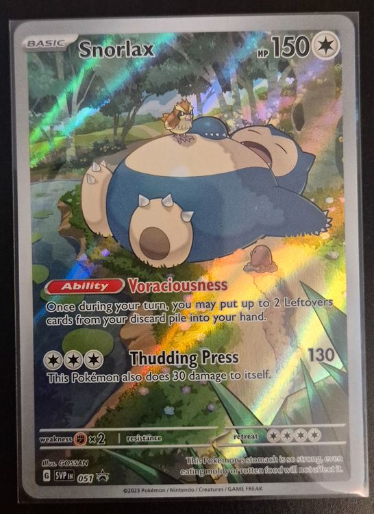 Pokémon Snorlax Promo Karte EN | Kaufen auf Ricardo