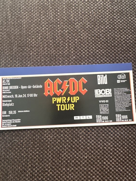 ACDC Ticket PWR UP Tour (Neu und originalverpackt) in Kreuzlingen für ...