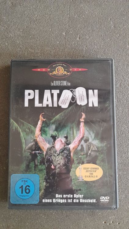 PLATOON DVD (Gebraucht) in Wetzikon ZH für CHF 2 – mit Lieferung auf Ricardo kaufen