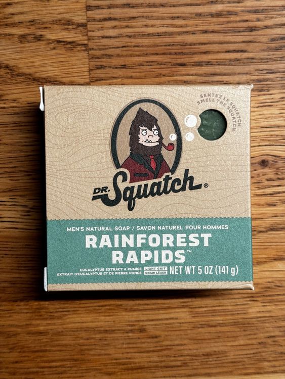 Dr. Squatch Seife Rainforest Rapids (Neu und originalverpackt) in ...