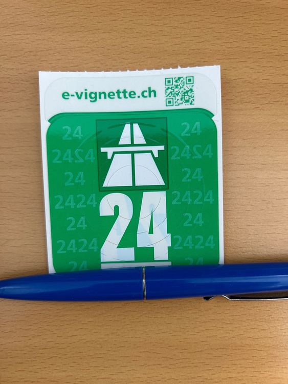 Autobahnvignette 2024 (Neu und originalverpackt) in Winterthur für CHF 30 – mit Lieferung auf ...