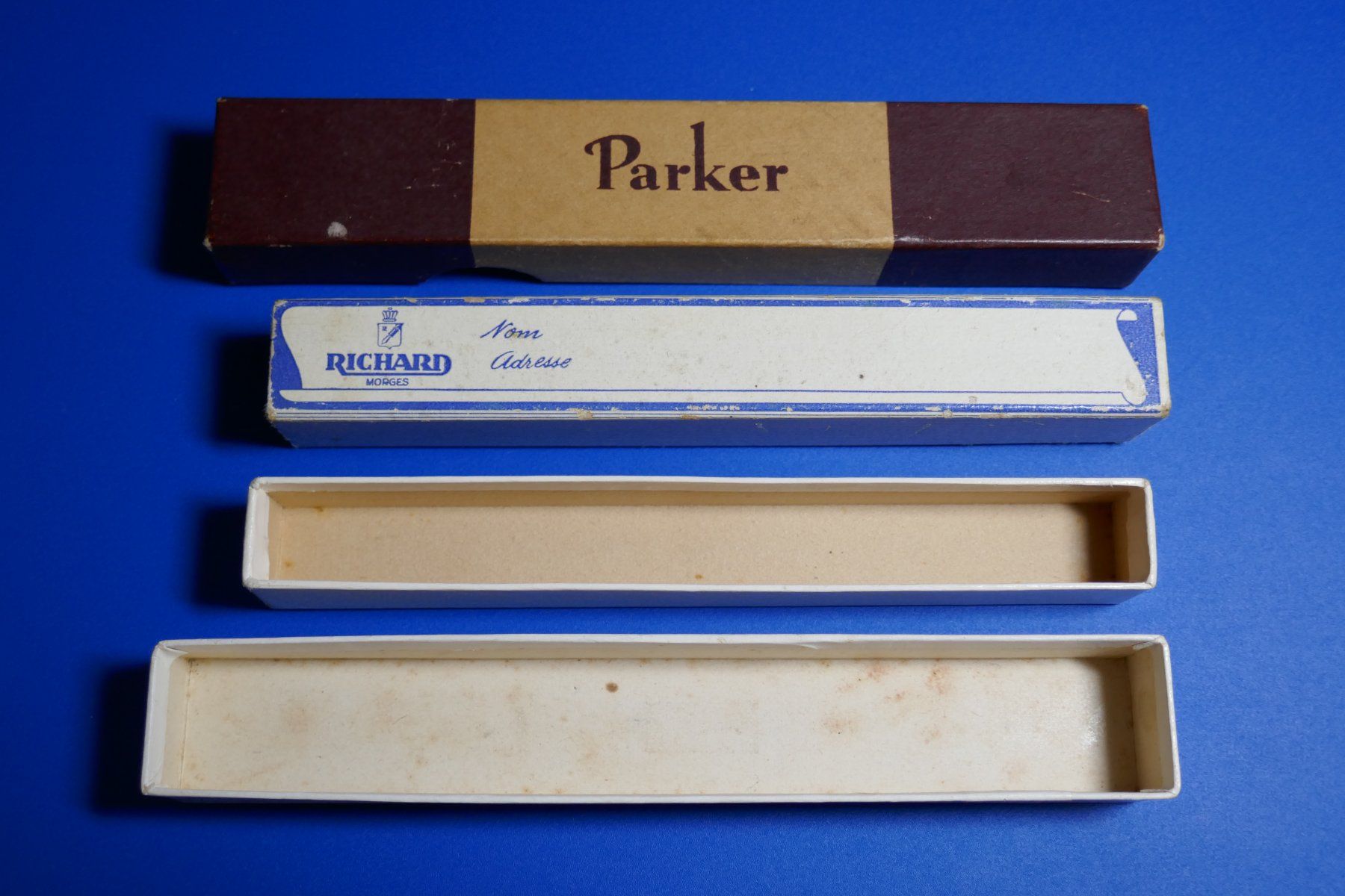 Plume Parker Eversharp en boîte avec garantie Richard 1944 (D'occasion ...