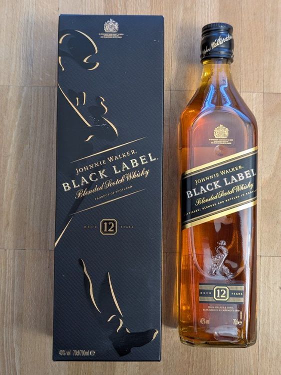 Johnnie Walker Black Label, 12 Years, 70cl, ab Fr. 1.- (Neu und ...