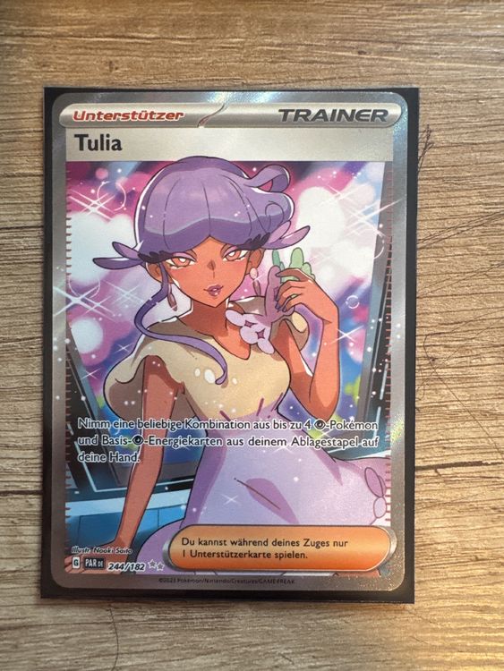 Tulia PAR 244 - DE Paradoxrift Pokemon TCG (Neu (gemäss Beschreibung ...