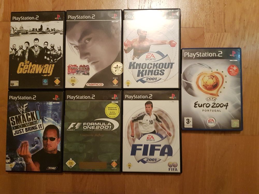 Sony Playstation / PS2, inkl. 7 Games | Kaufen auf Ricardo Sony Playstation / PS2, inkl. 7 Games | Kaufen auf Ricardo