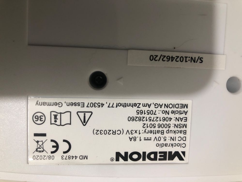 Medion Clockradio md 44873 (Gebraucht) in Biel-Bienne für CHF 10 – mit ...