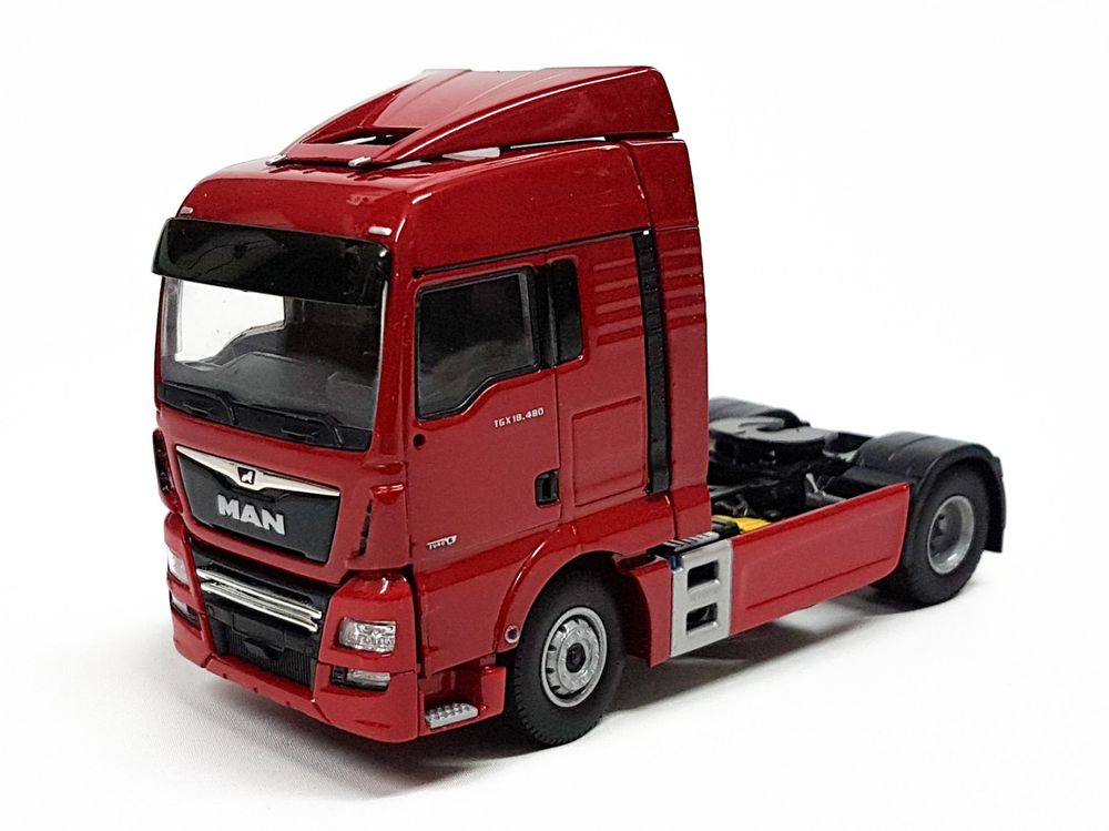 1:50 Tekno MAN TGX 18.480 4x2 rot (Neu (gemäss Beschreibung)) in ...