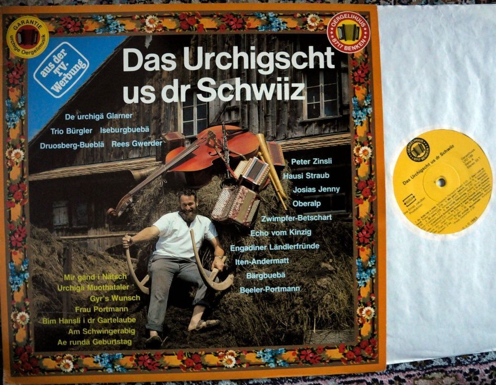 Das Urchigscht Us Dr Schwiiz Rees Gwerder -Druosberg-Büeblä (Gebraucht ...