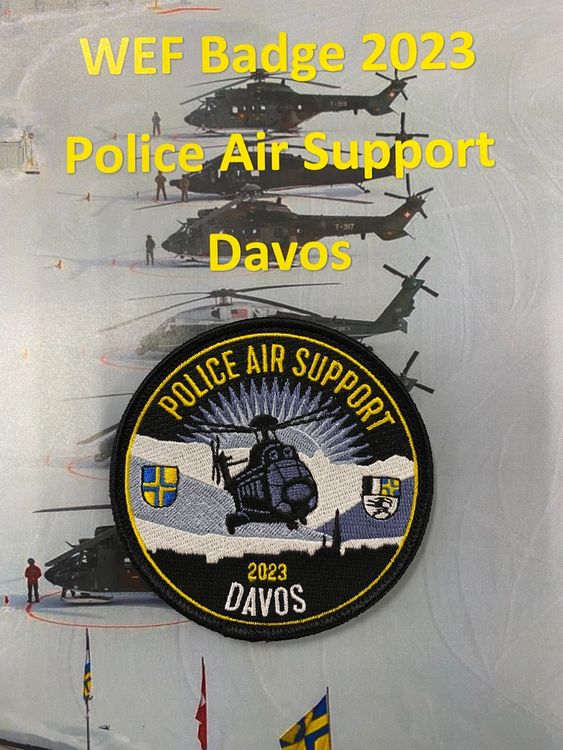 WEF Police Air Support Davos 2023 / NEUES DESIGN (Neu (gemäss ...