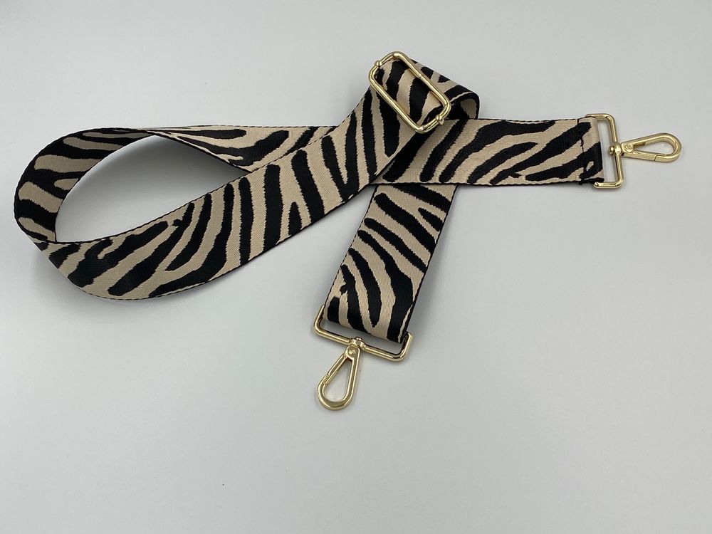 Taschengurt „Zebra Beige“ | Kaufen auf Ricardo