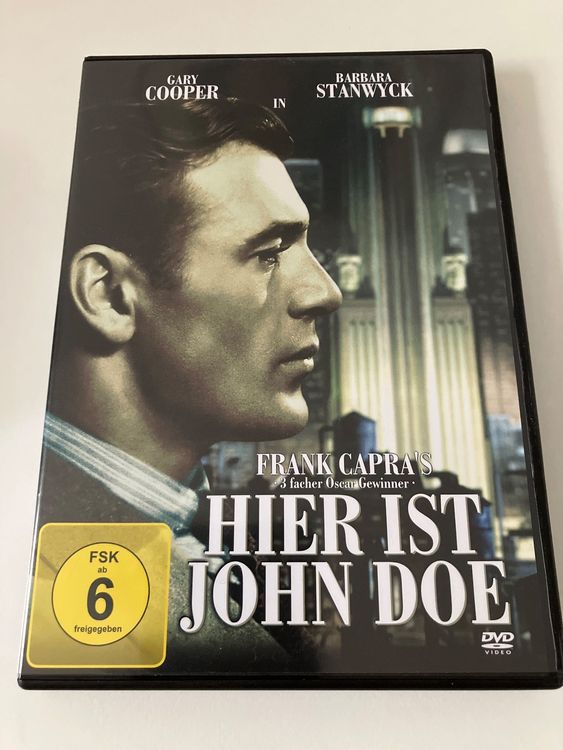 Hier ist John Doe (DVD) Gary Cooper, Barbara Stanwick | Kaufen auf Ricardo