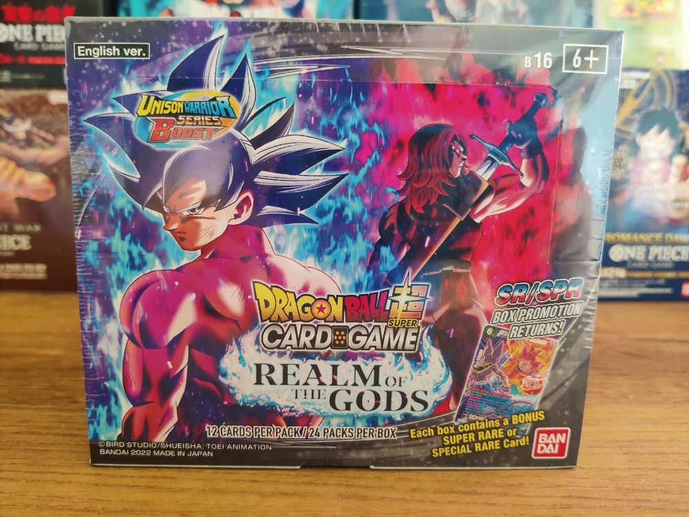 Realm of the Gods Dragon Ball Booster Box Englisch BT16 (Neu und originalverpackt) in ...