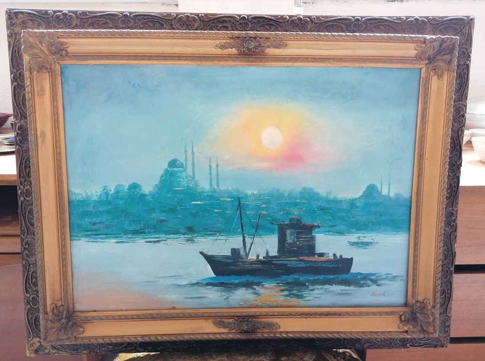 Ahmed "Ansicht auf den Bosporus" Istanbul | Kaufen auf Ricardo