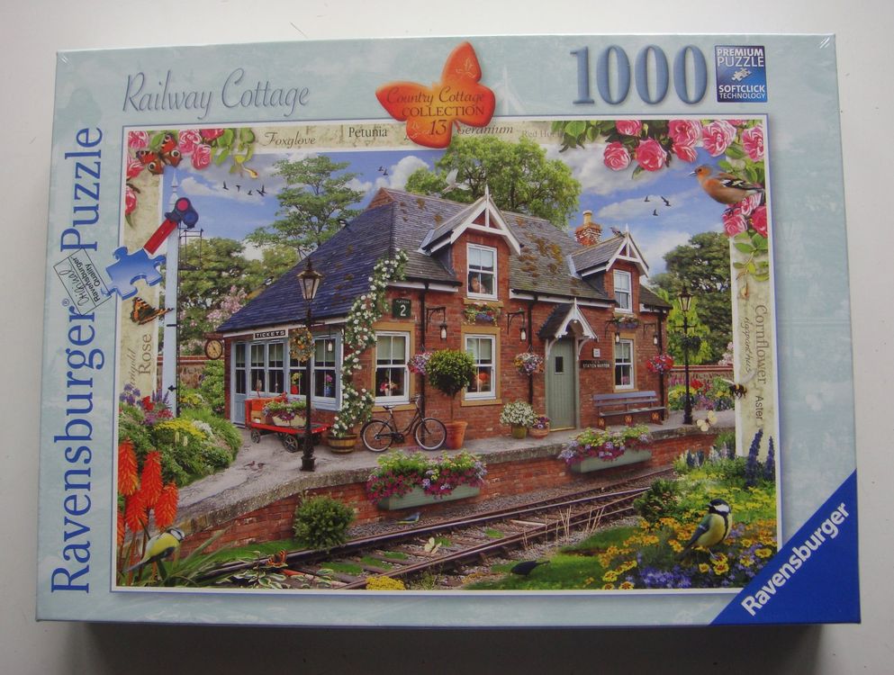 1000 - Railway Cottage - Bahnhof - Ravensburger - NEU | Kaufen auf Ricardo
