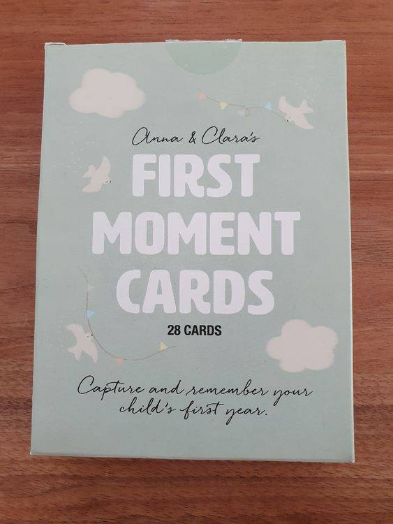 Babygeschenk: First Moment Cards (Neu (gemäss Beschreibung)) in für CHF ...