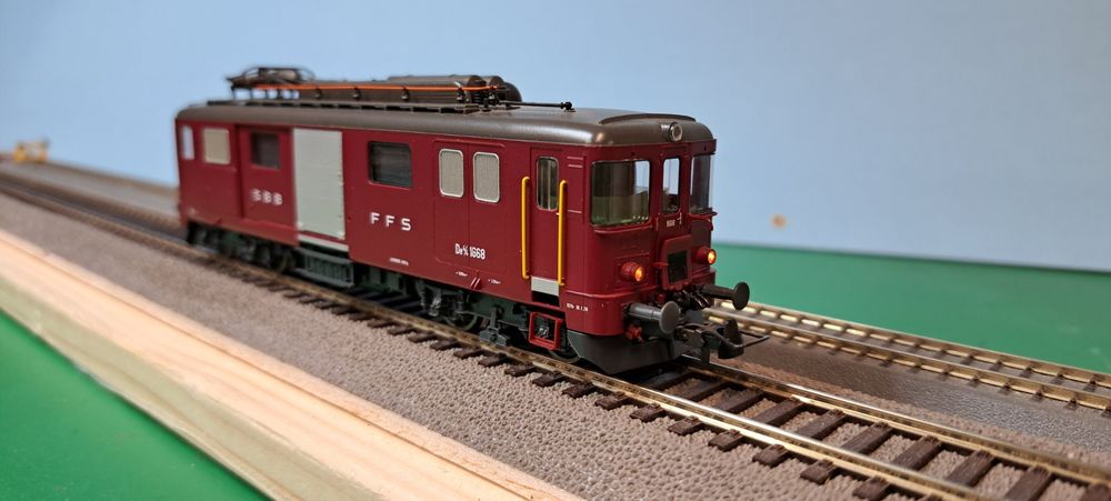 ROCO De 4/4 SBB, Elektrischer Gepäcktriebwagen / Digital (Gebraucht) in ...