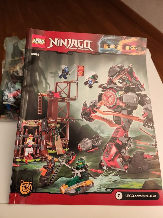 Lego Ninjago 70626 Dawn of Iron Doom complete (Gebraucht) in ...