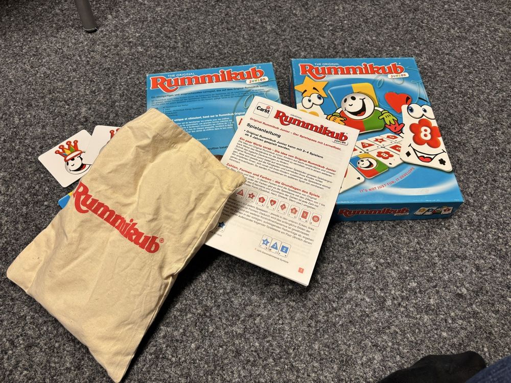 Rummikub Junior - Das Original, komplett, Top Zustand! (Gebraucht) in ...