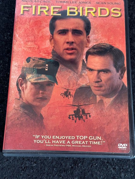 FIRE BIRDS DVD EN Nicolas Cage, Tommy Lee Jones, Sean Young (Gebraucht ...