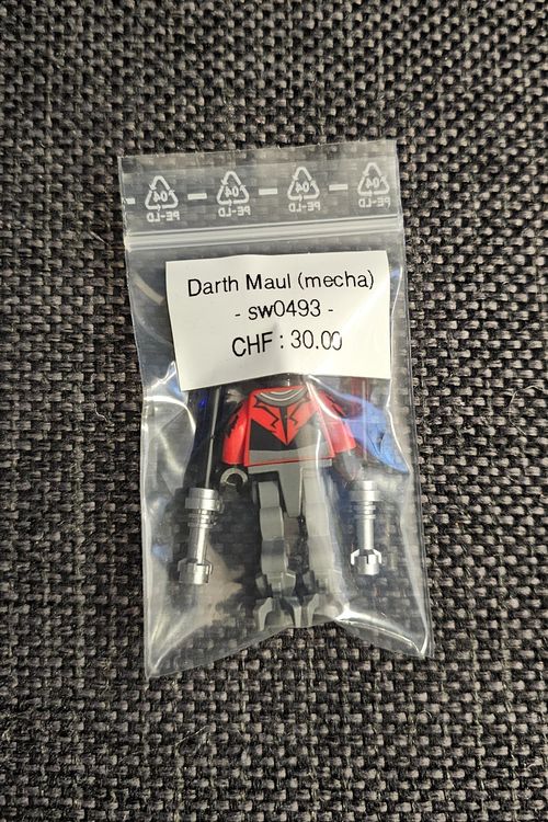 LEGO - Minifigure - Darth Maul (mecha) / sw0493 (D'occasion) à Attalens ...