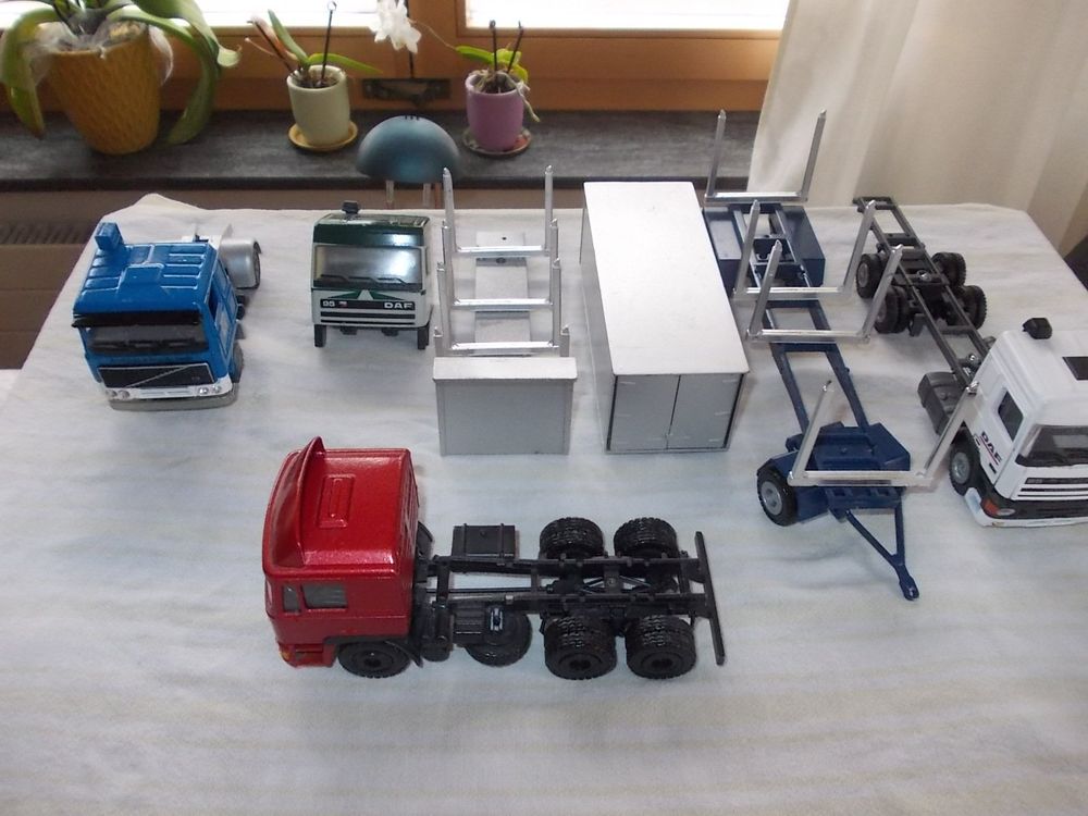 DIVERSE LKW MODELLE ANHÄNGER VOLVO MAN DAF KONVOLUT (Gebraucht) in ...