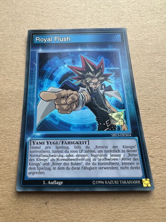 Royal Flush (Speed Duel Skill) – Super Rare (Gebraucht) in für CHF 0.5 ...