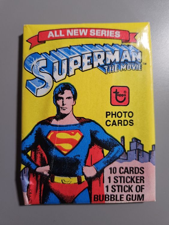 Superman Topps Cards 1978 - Top Zustand Sammlerstück! (Neu und ...