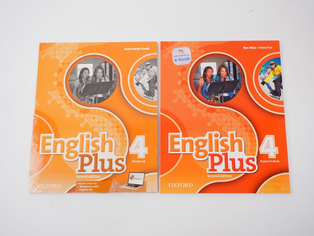 English Plus 4. Workbook + Students Book (25101701PL) (Neu und ...