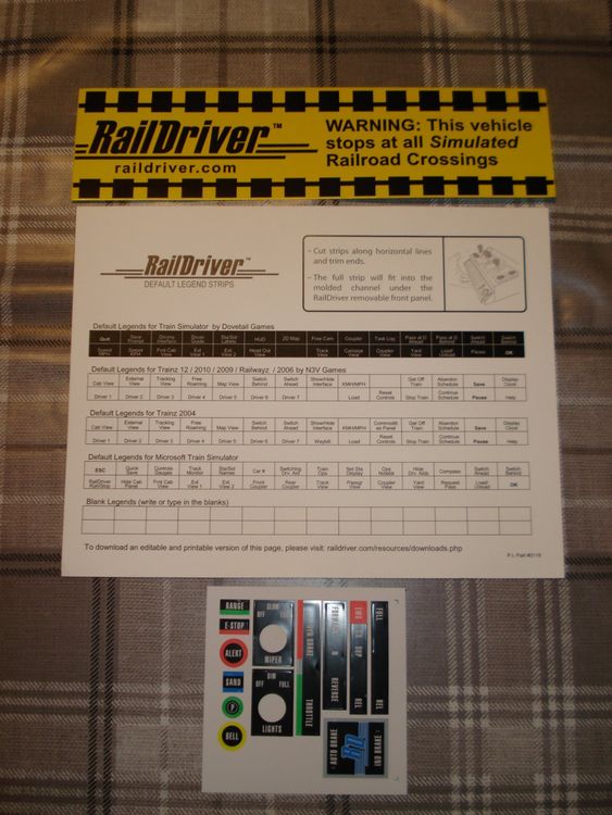 RAIL DRIVER - Desktop Cab Controller (Neu und originalverpackt) in ...