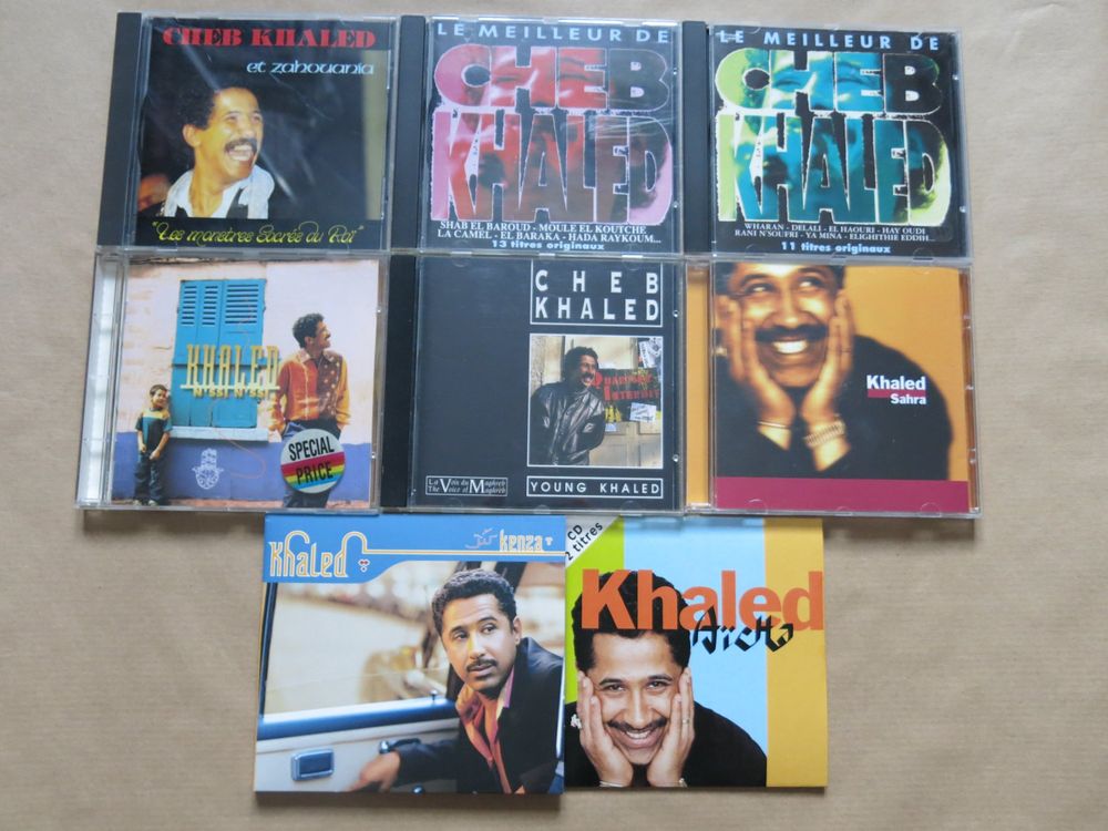 8 CDs: Cheb Khaled / 90s / Algeria / aus erster Hand (Gebraucht) in ...