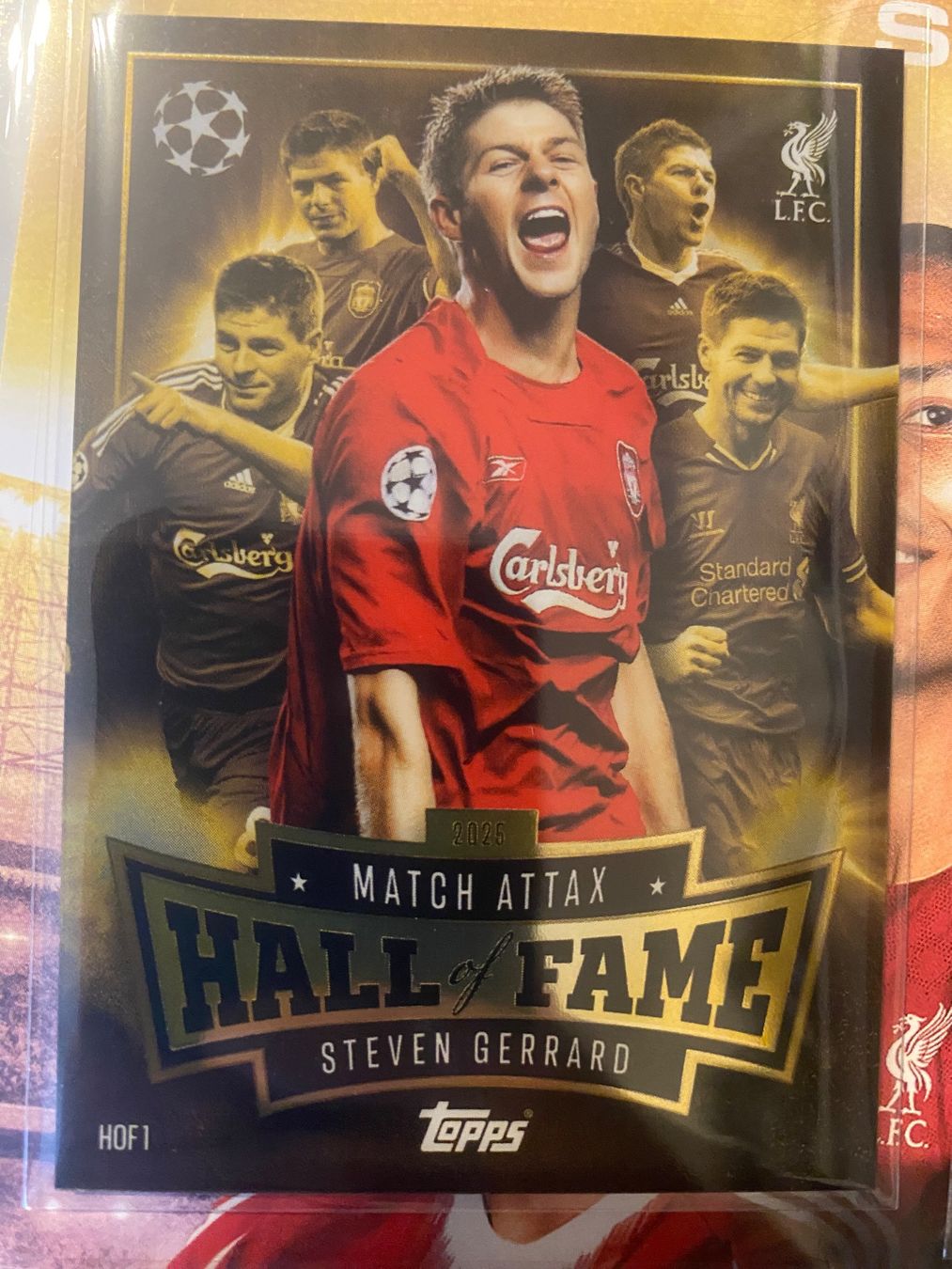 Topps Match Attax 25/26 Hall of Fame Steven Gerrard (Neu (gemäss ...