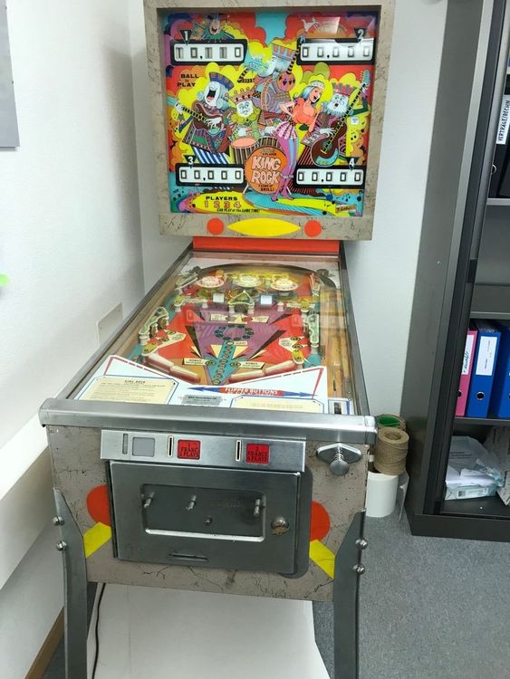 Pinball Flipper Gottlieb King Rock 1972 EM ..Saugeil !! (Gebraucht) in ...