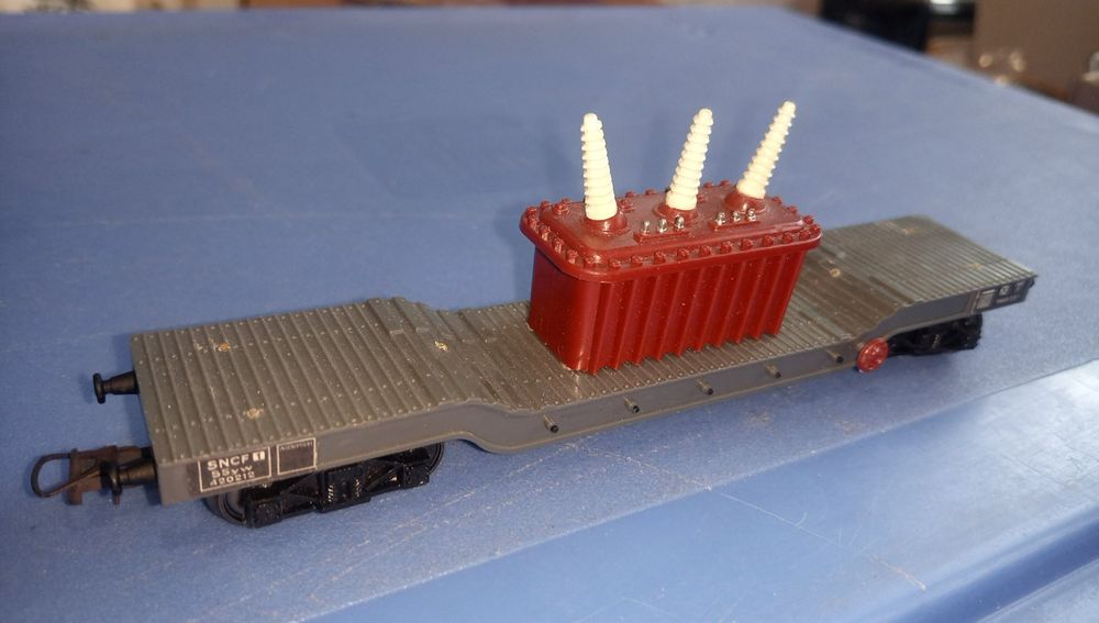 Jouef Schwerlastwagen mit Trafo beladen HO GL | Kaufen auf Ricardo