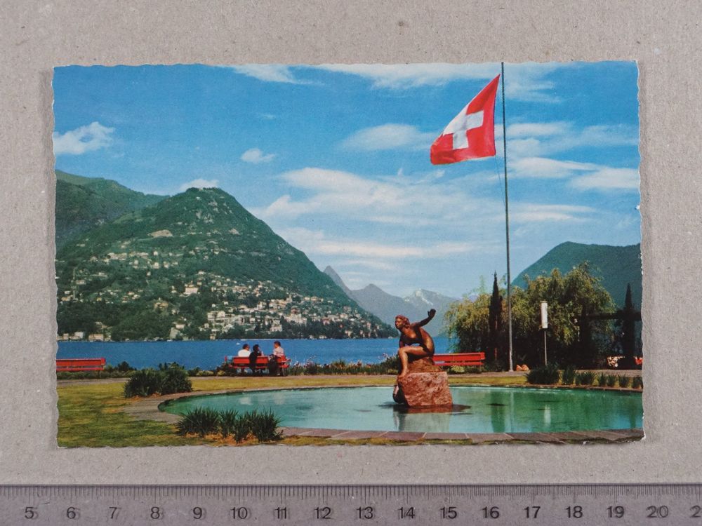 Lugano Paradiso, L'Acquaiola (Mario Bernasconi) (Gebraucht) in Lenzburg ...