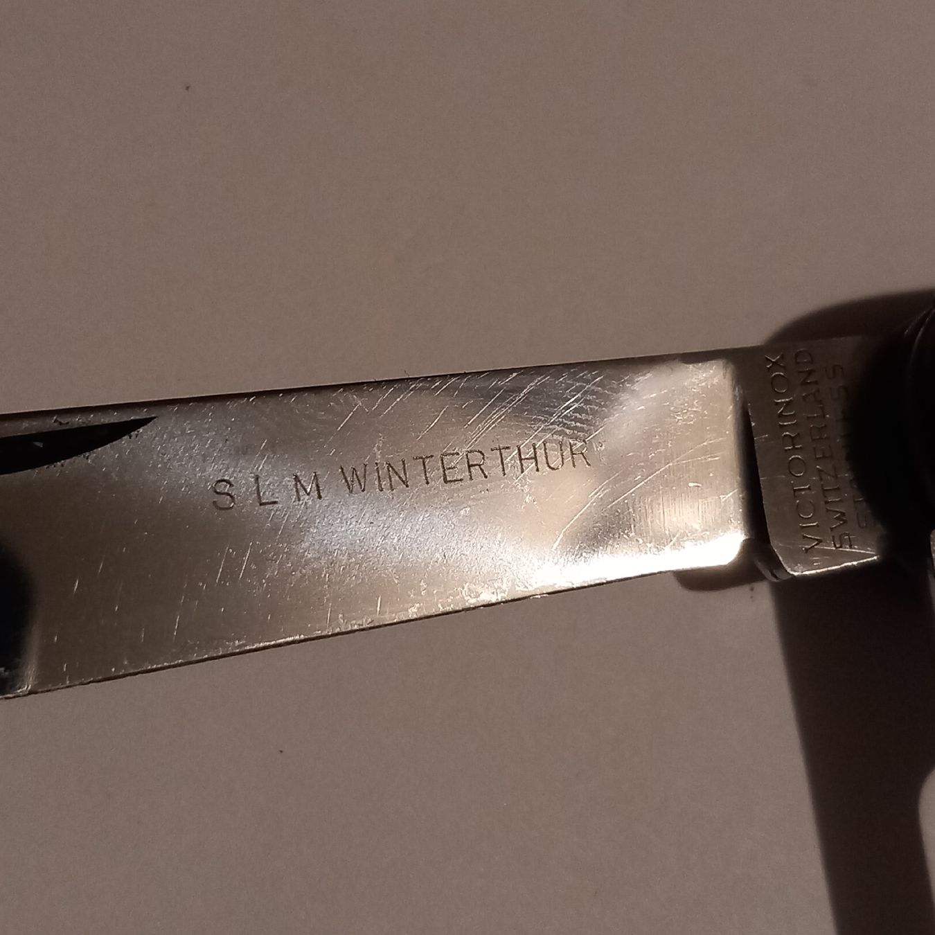 Victorinox Victoria officer Sackmesser, rot, , SLM Winterthu (Gebraucht ...