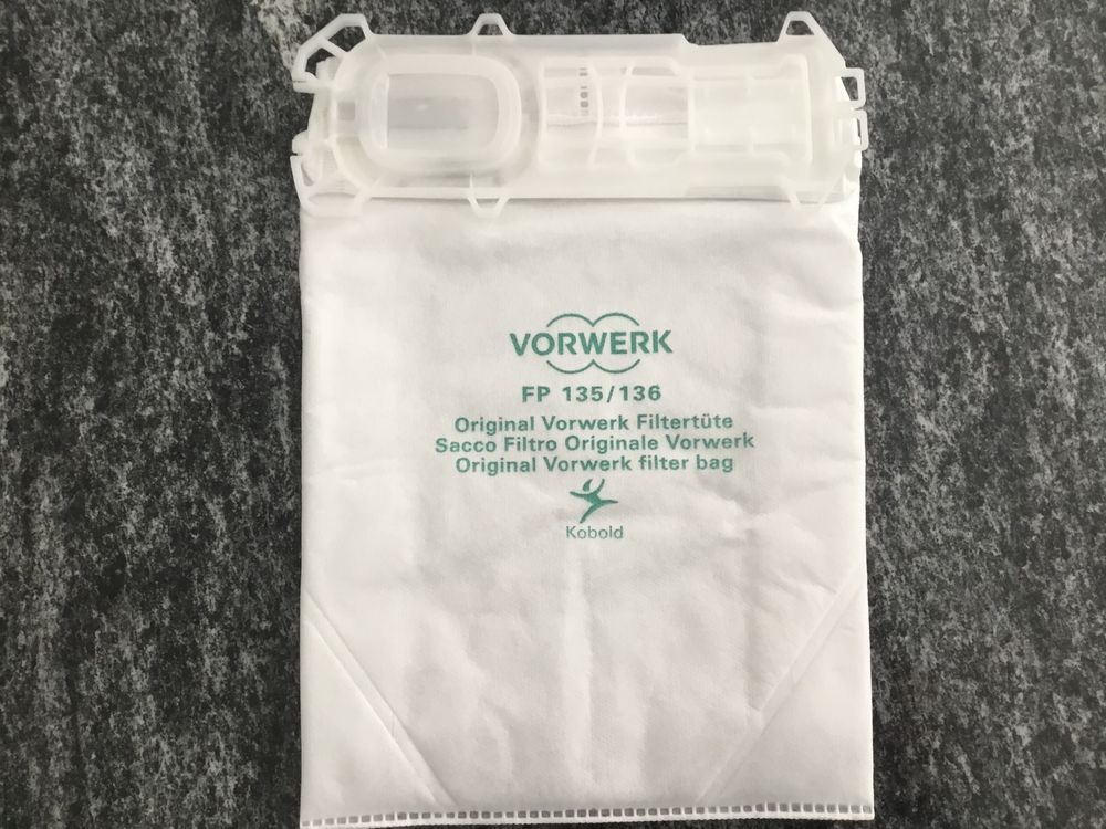 Original Vorwerk Filtertüten FP 135/136 (Neu (gemäss Beschreibung)) in ...