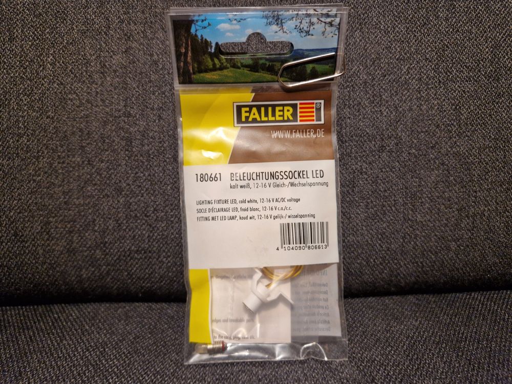 Faller 180661, Beleuchtungssockel LED kalt , Spur H0 | Kaufen auf Ricardo
