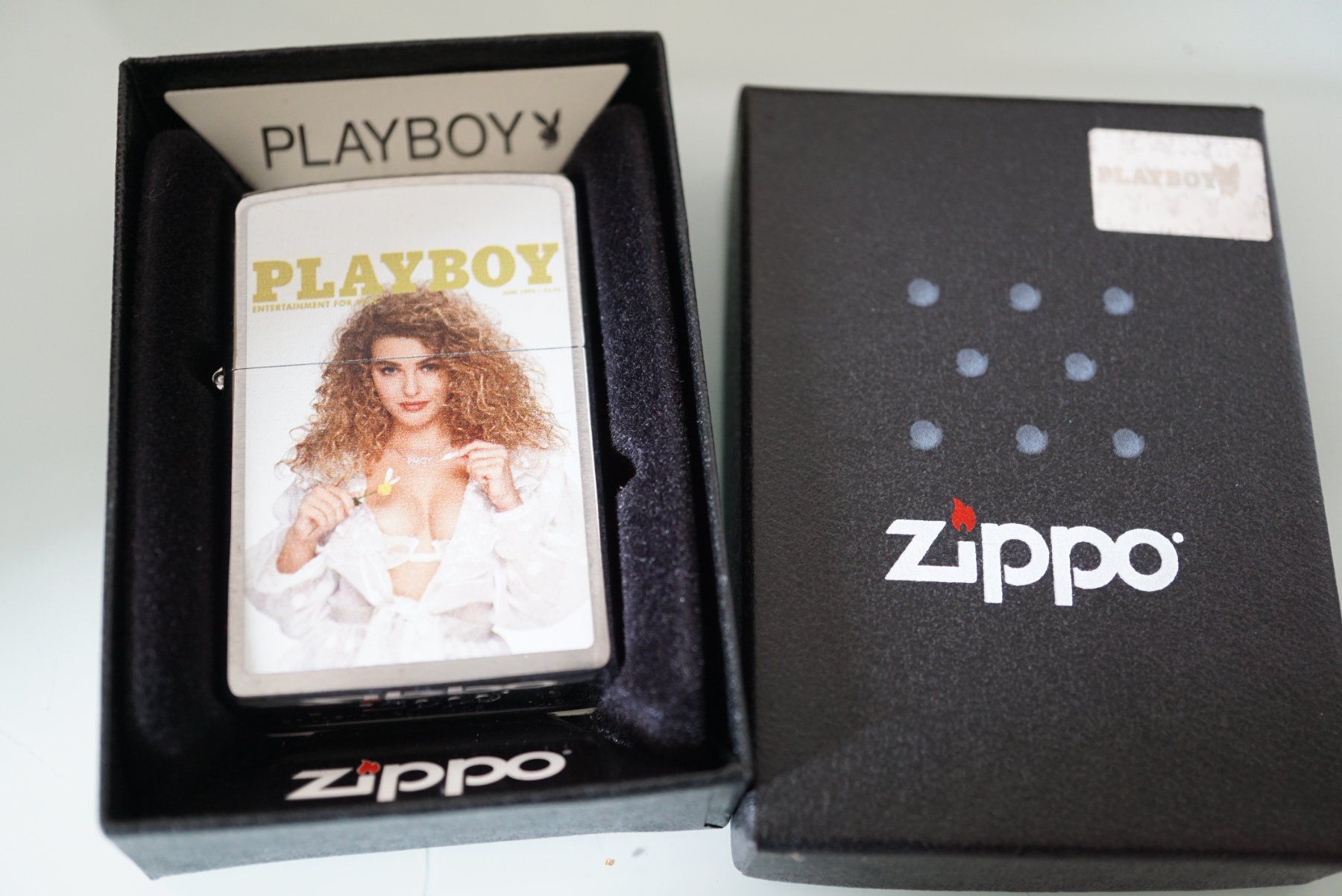 ZIPPO Feuerzeug PLAYBOY - June 1992 (2013) (Neu (gemäss Beschreibung ...