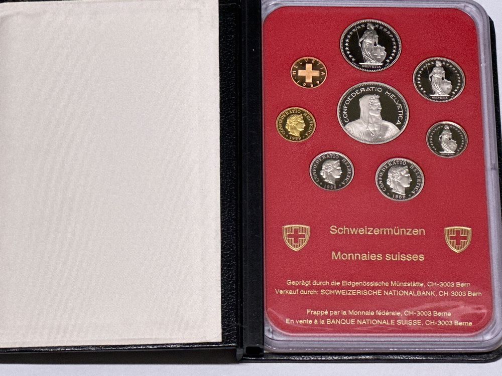 Schweizer Münzsatz PP 1989 | Kaufen auf Ricardo
