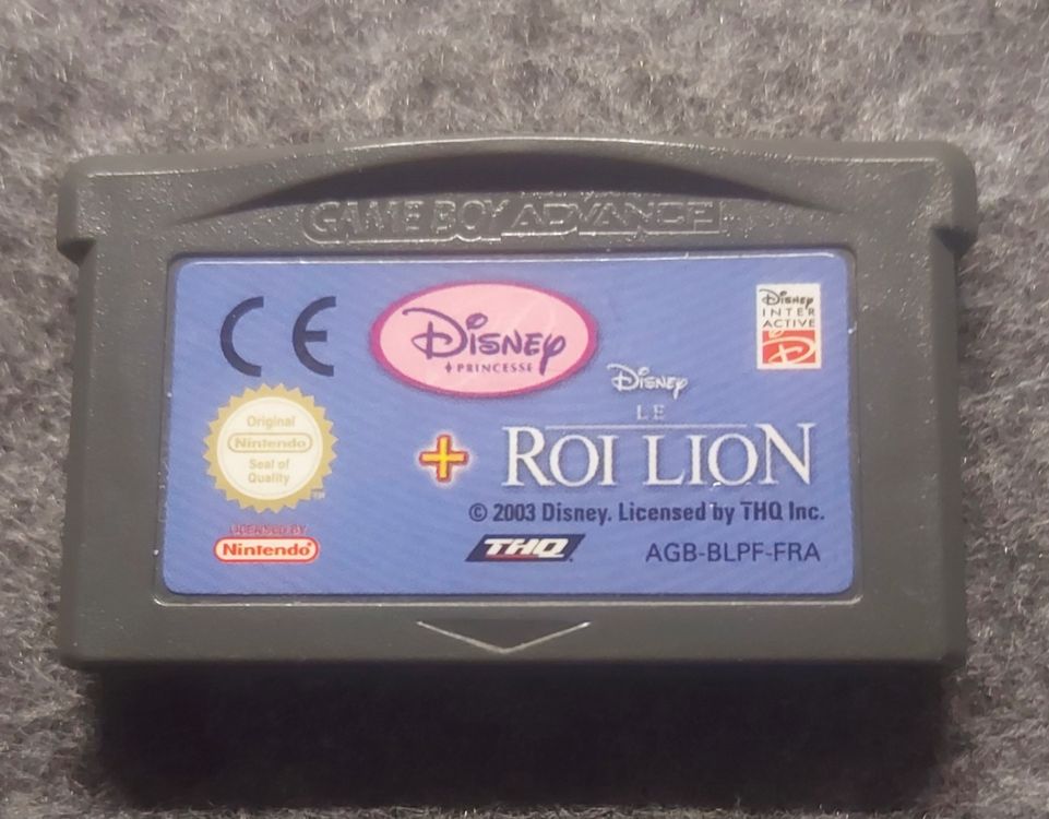 Game Boy Advance GBA : Disney Princess + Lion King !!! 👸🦁 (Gebraucht ...