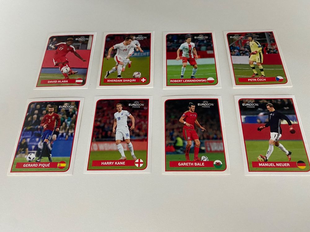 Panini EM 2016. Seltene Bilder. Coca-Cola Sticker A-H AUT (Gebraucht ...