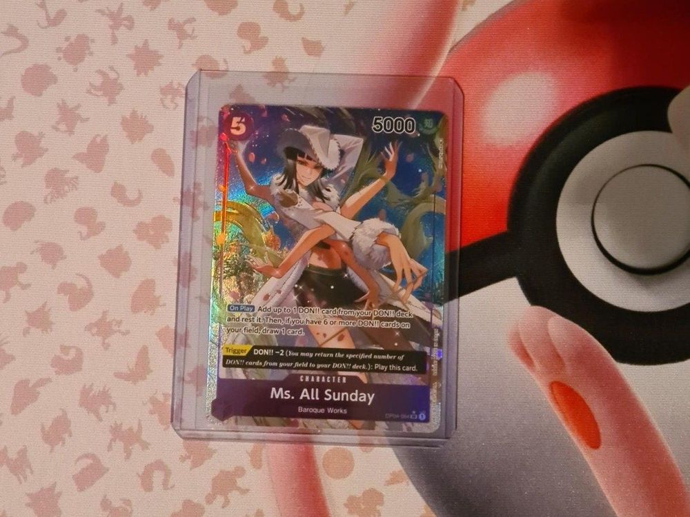 One Piece TCG: Ms. All Sunday V.2 - SR - OP04 (EN) (Neu (gemäss ...