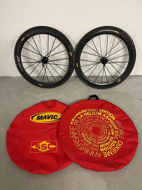 Mavic SSC Cosmic Carbon SLR Laufräder fast neu & Ersatzteile | Kaufen ...