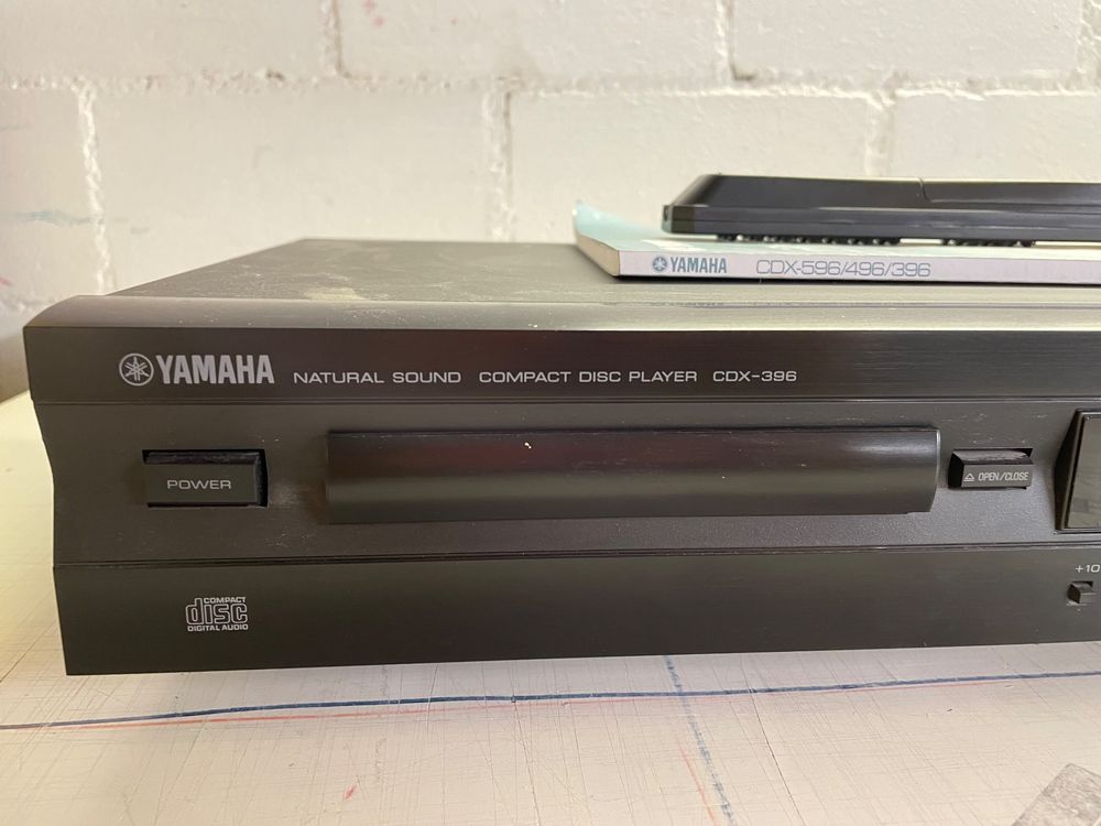 YAMAHA CD PLAYER / cdx 396 / top zustand / mit fernbedienung (Gebraucht ...