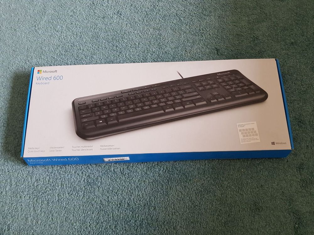 Microsoft Wired Keyboard 600 CH Layout (Neu (gemäss Beschreibung)) in ...