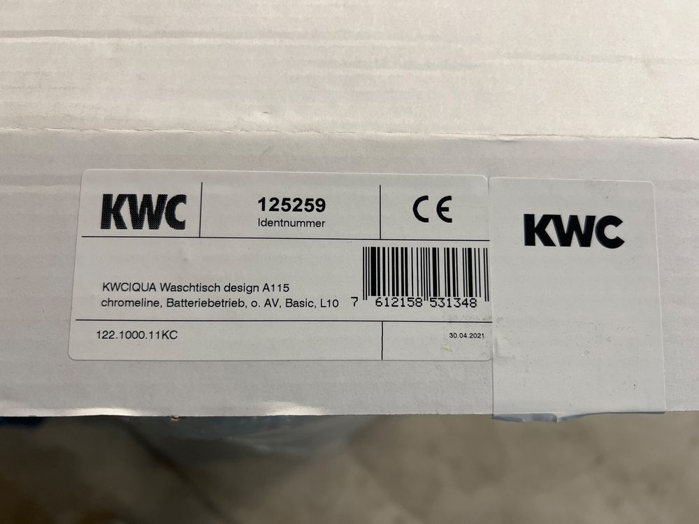 KWC IQUA mit Sensor Batteriebetrieben (Neu und originalverpackt) in Einsiedeln für CHF 195 – mit ...