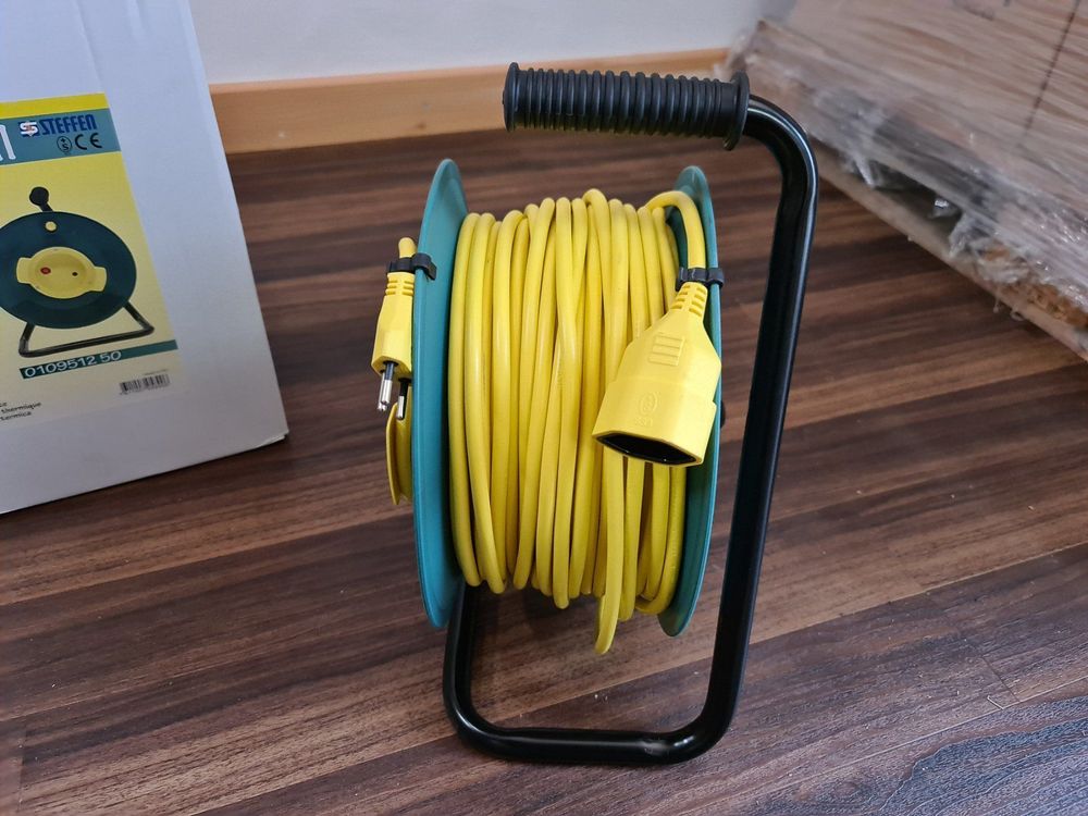 Steffen Power Roll Kabelrolle 50m Top nur 40.- | Kaufen auf Ricardo