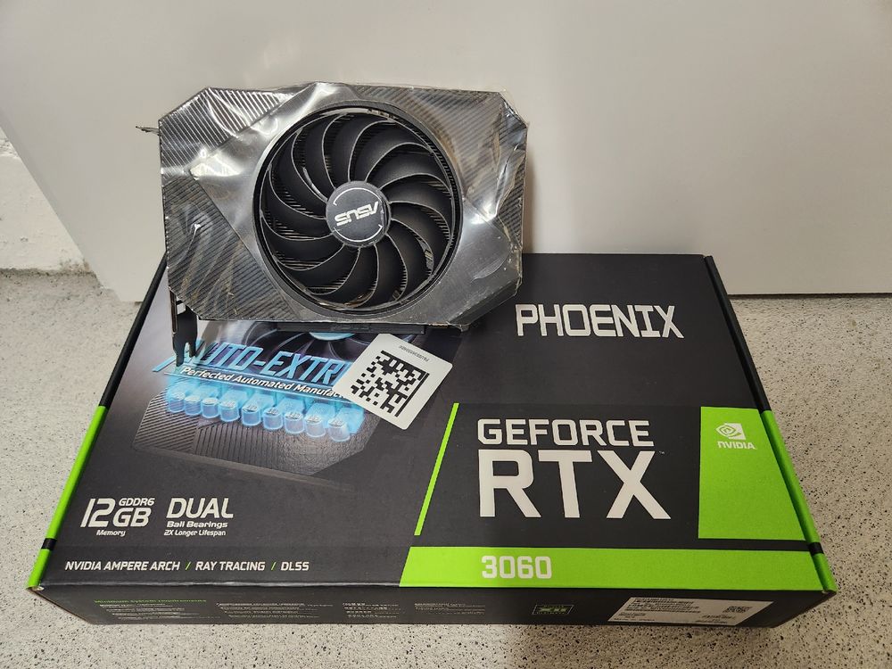 ASUS GeForce RTX 3060 Phoenix 12GB DDR6, SFF, neuwertig, OVP (Neu ...